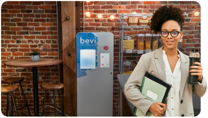 Bevi Water Service in Toronto, Montreal & Vancouver - Canteen Canada